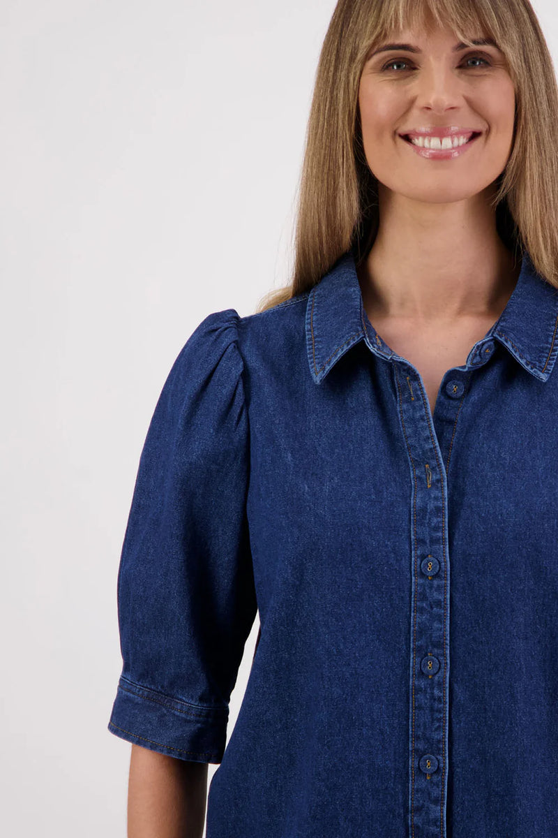 BRIARWOOD STELLA TOP DENIM – Ruby Rose Te Awamutu