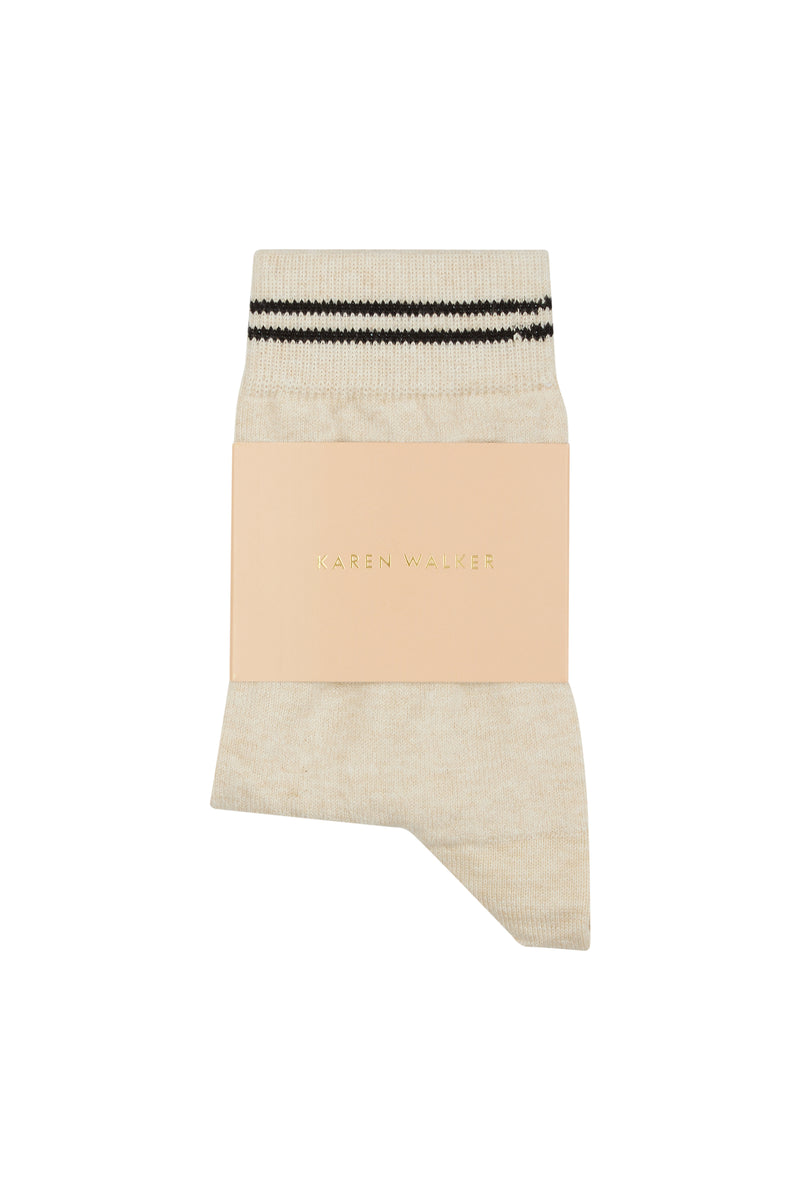 KAREN WALKER RUNAWAY SOCK CREAM/BLACK – Ruby Rose Te Awamutu