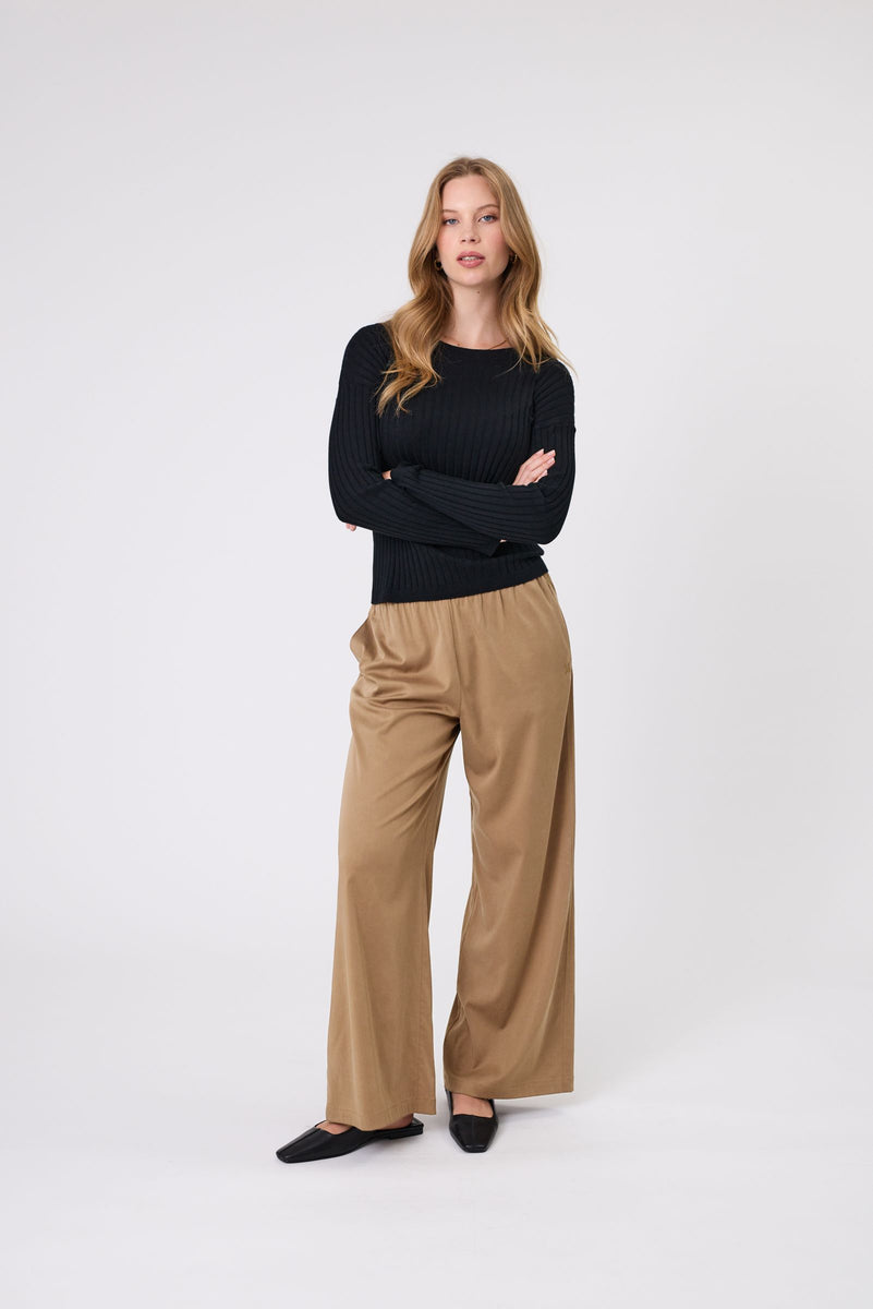 MARLOW REIGN LONG SLEEVE KNIT BLACK – Ruby Rose Te Awamutu