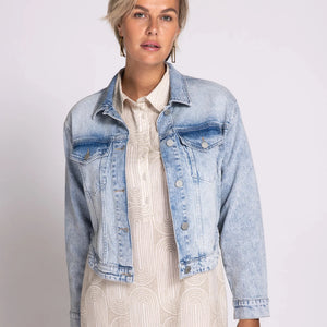 ZHRILL NISSA JACKET BLUE W736 – Ruby Rose Te Awamutu