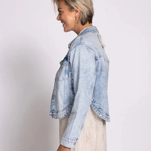 ZHRILL NISSA JACKET BLUE W736 – Ruby Rose Te Awamutu